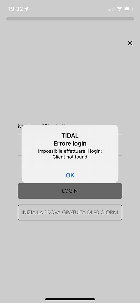 Tidal Error login - Streaming Audio - Naim Audio - Community