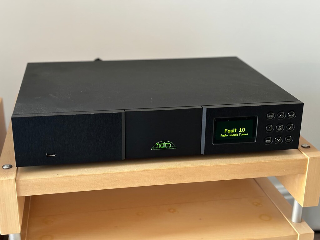 Naim NDX Error - Hi-Fi Corner - Naim Audio - Community