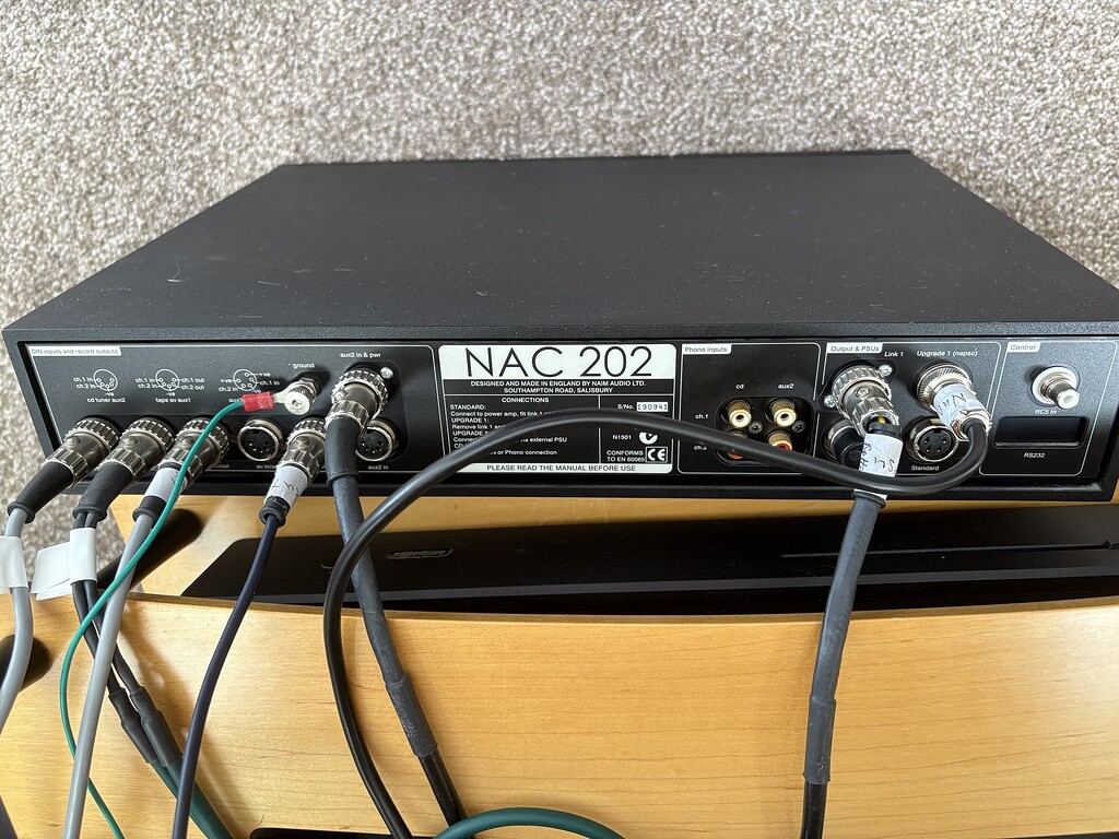 Can't remember connections NAC 202 to NAP 200 - Hi-Fi Corner - Naim ...