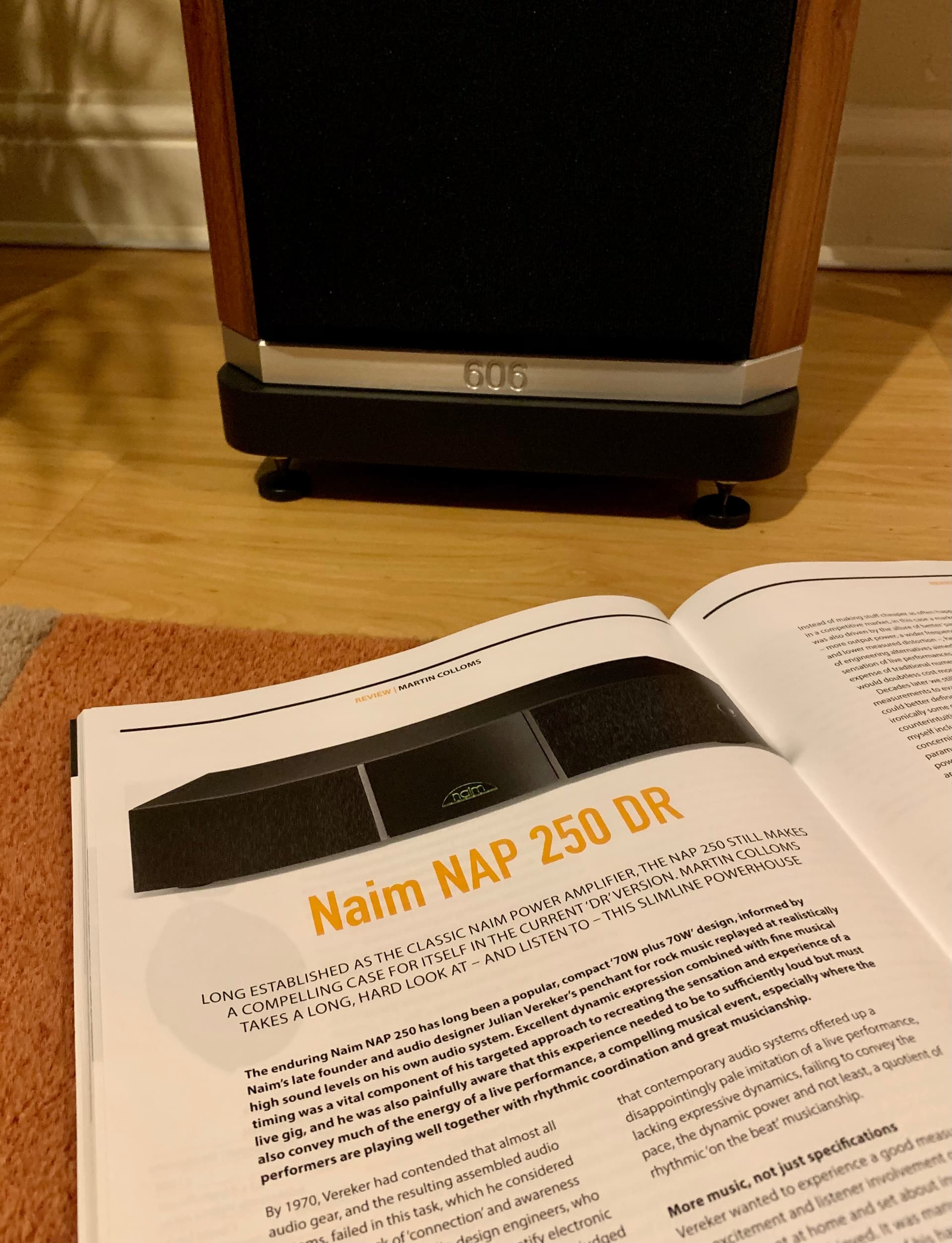 Critic NAP250 DR Review - Hi-Fi Corner - Naim Audio - Community