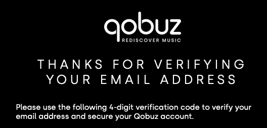 Odd Qobuz emails with verification codes - Streaming Audio - Naim Audio ...