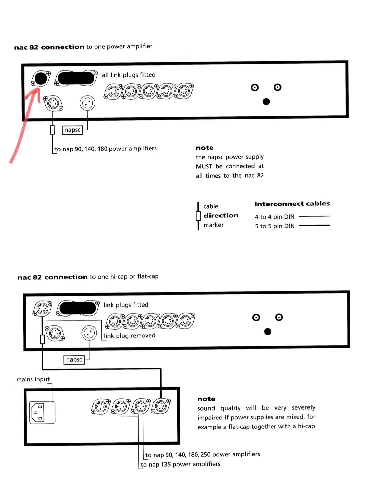 Nac 82 connections to Nap 180 - Hi-Fi Corner - Naim Audio - Community