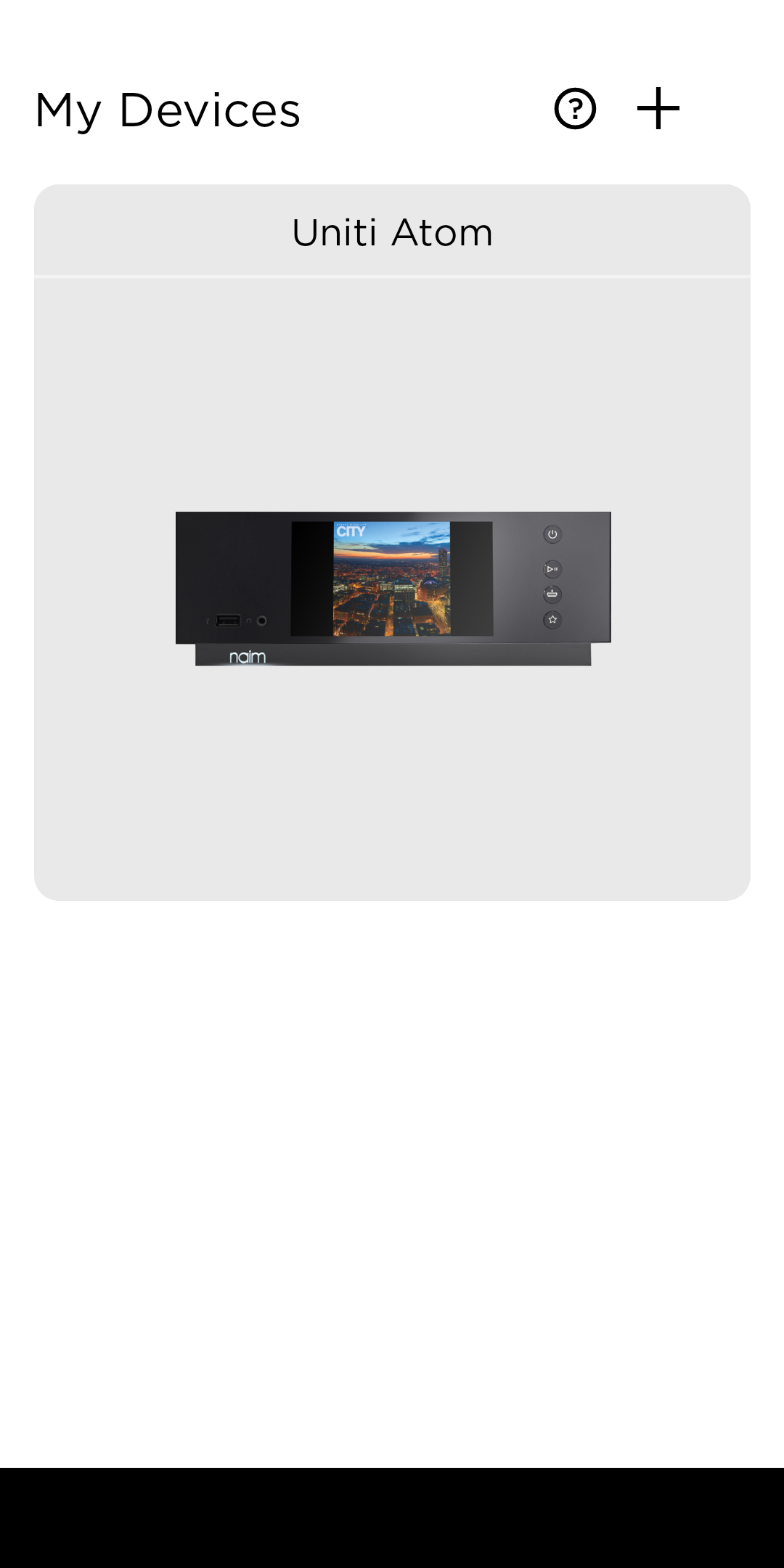 Settings in the new Focal & Naim app - Streaming Audio - Naim Audio ...