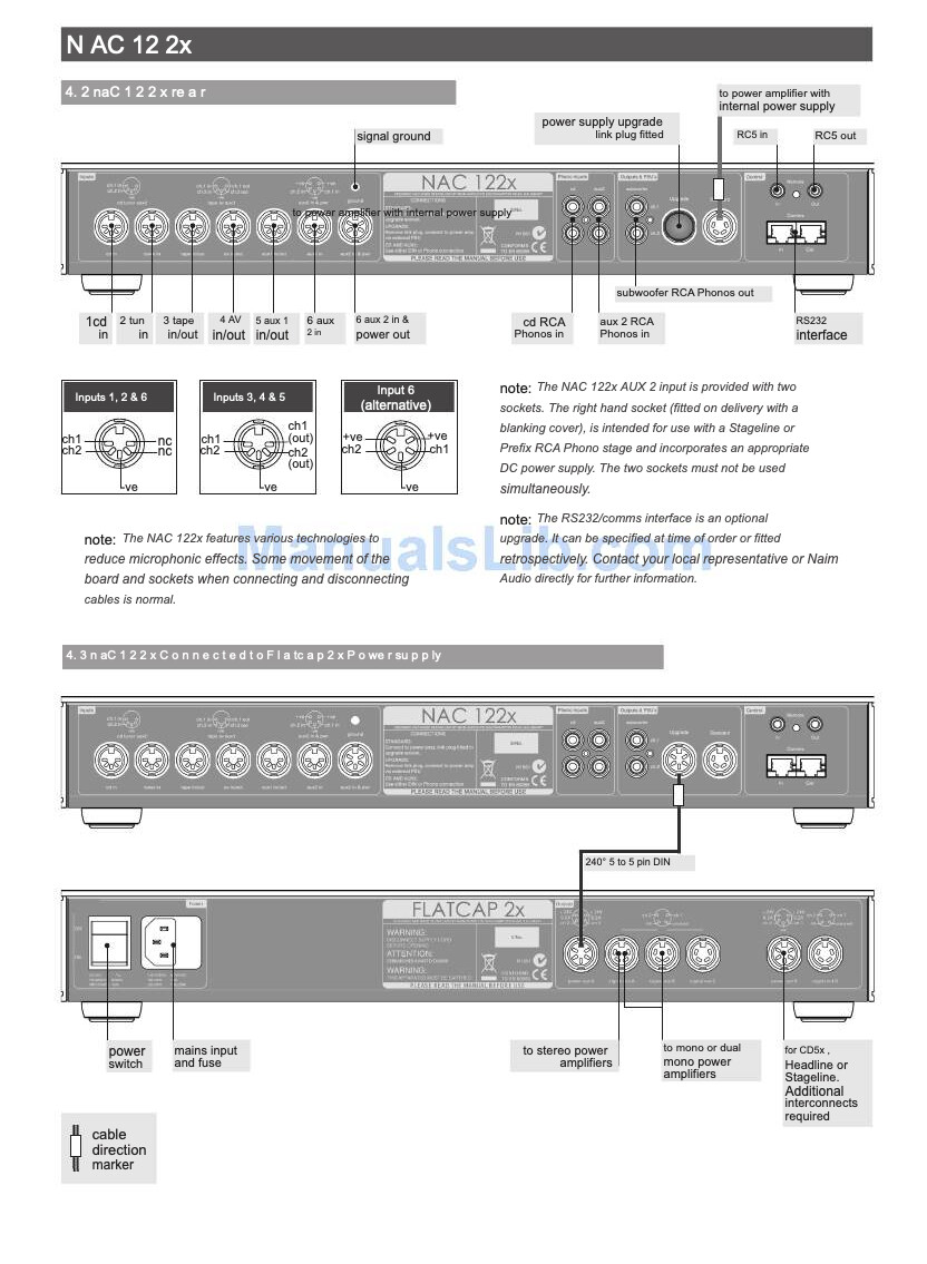Connecting HiCap, Nac and Nap - Hi-Fi Corner - Naim Audio - Community