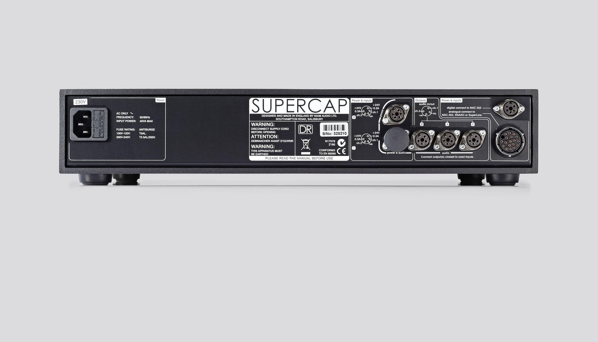 Connection between Nac 282 - Supercap - Nap 300 DR - Hi-Fi Corner ...