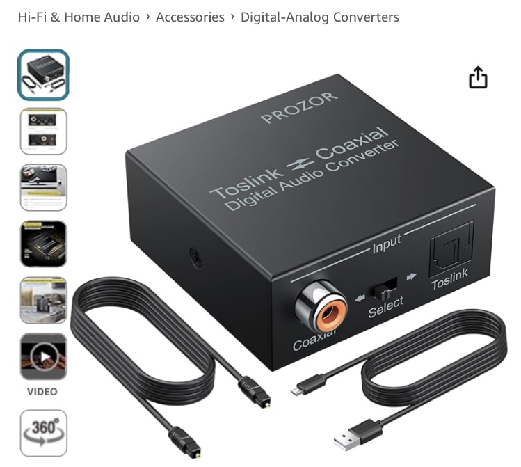 BNC to Toslink - Hi-Fi Corner - Naim Audio - Community